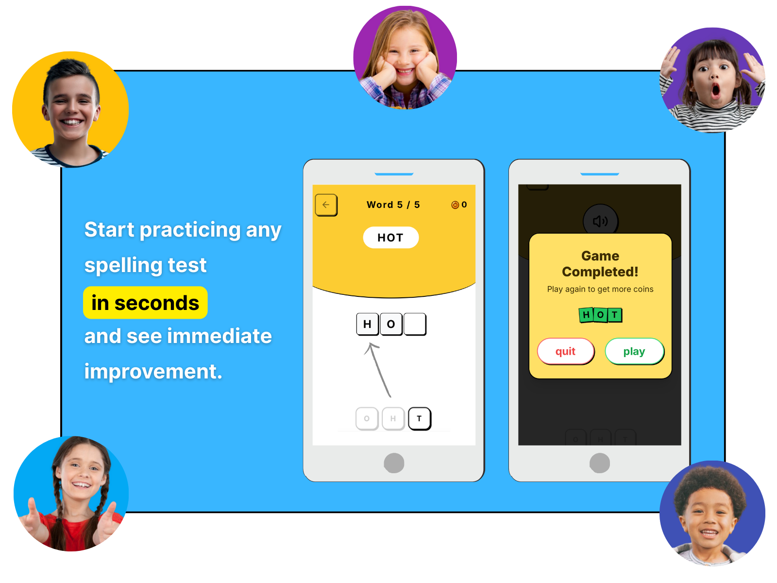 Free Online Spelling Tests for Kids | SpellingJoy